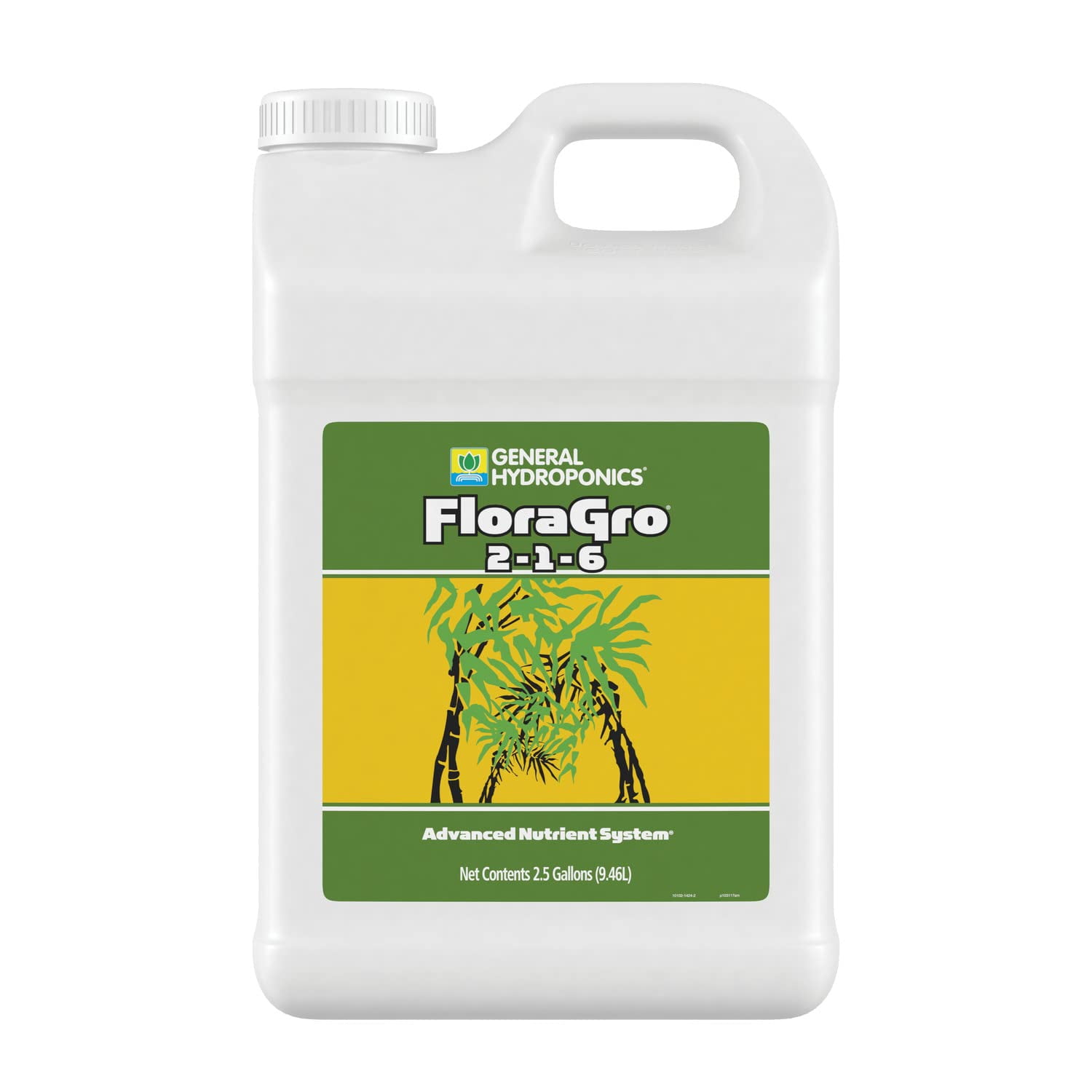 General Hydroponics FloraGro 2-1-6, Use With FloraMicro & FloraBloom ...