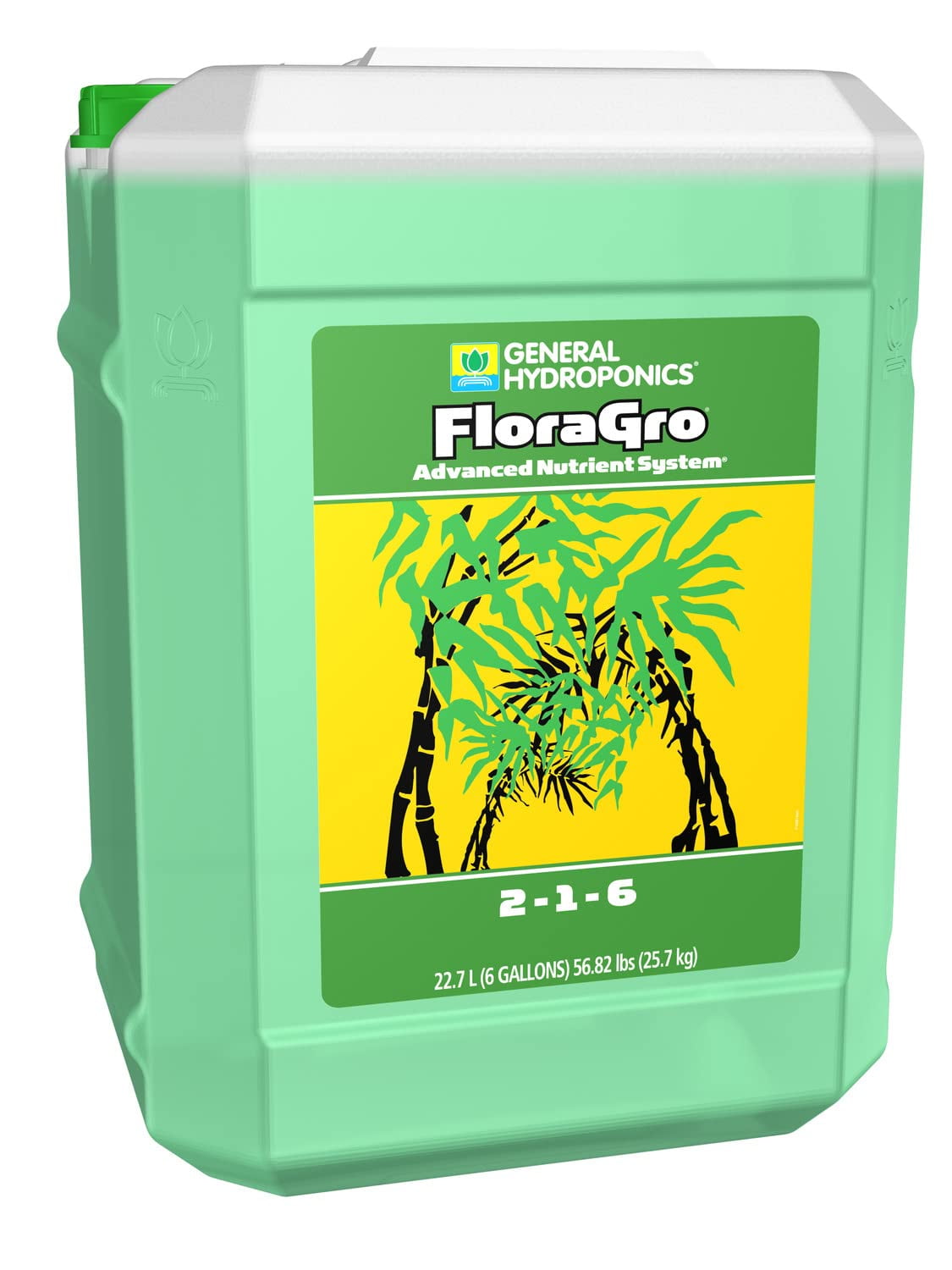 General Hydroponics FloraGro 2-1-6, Use With FloraMicro and FloraBloom ...