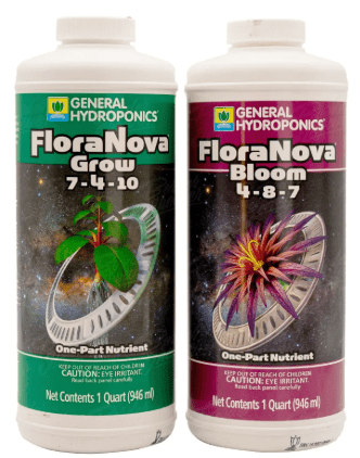 General Hydroponics FloraNova Family: Grow and Bloom - Liquid Base ...