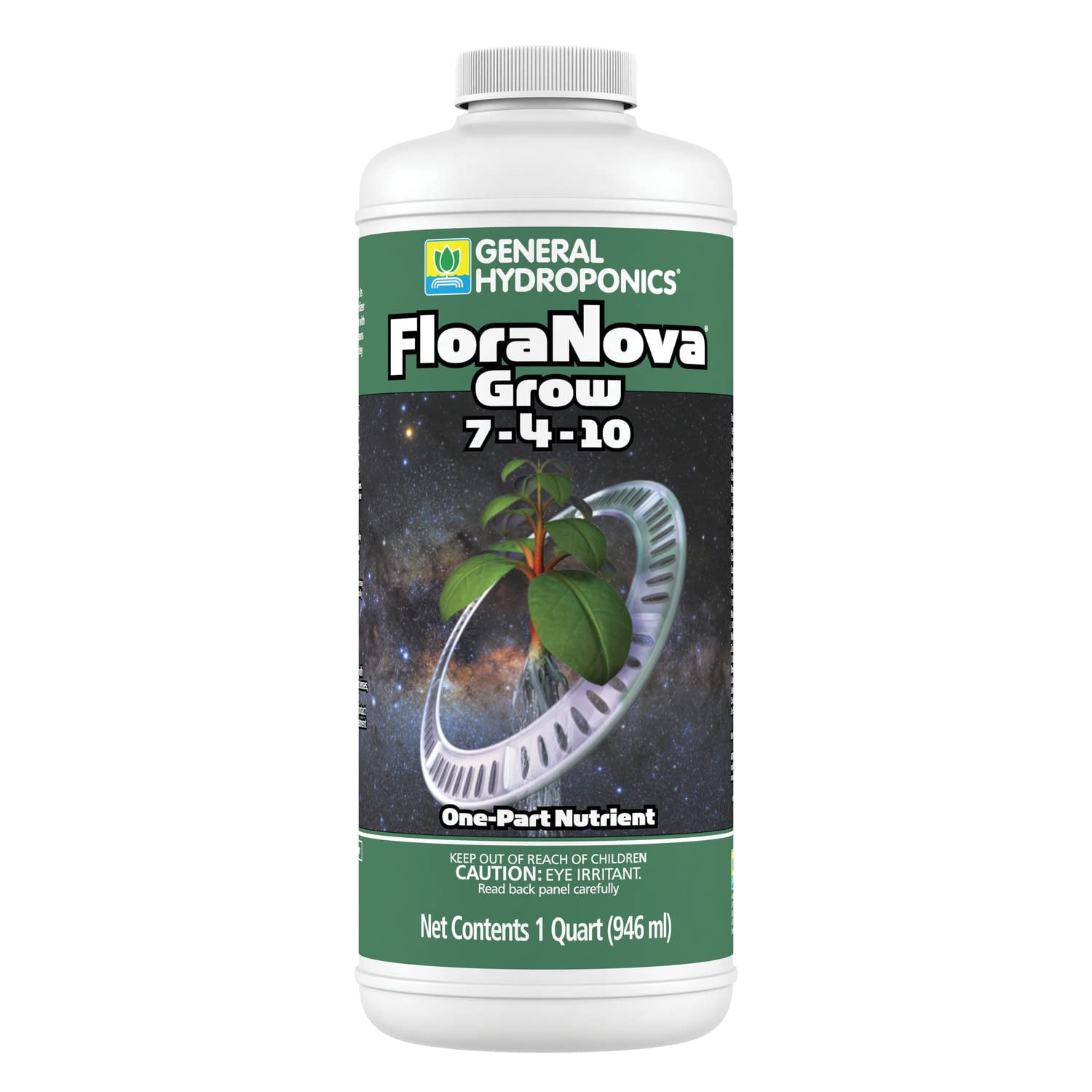 General Hydroponics FloraNova Grow 7-4-10, Robust Strength of Dry ...