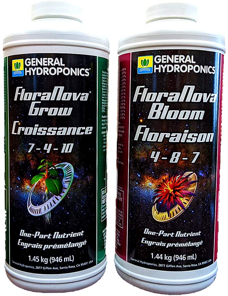 General Hydroponics FloraNova Grow & Bloom Quart - Walmart.com