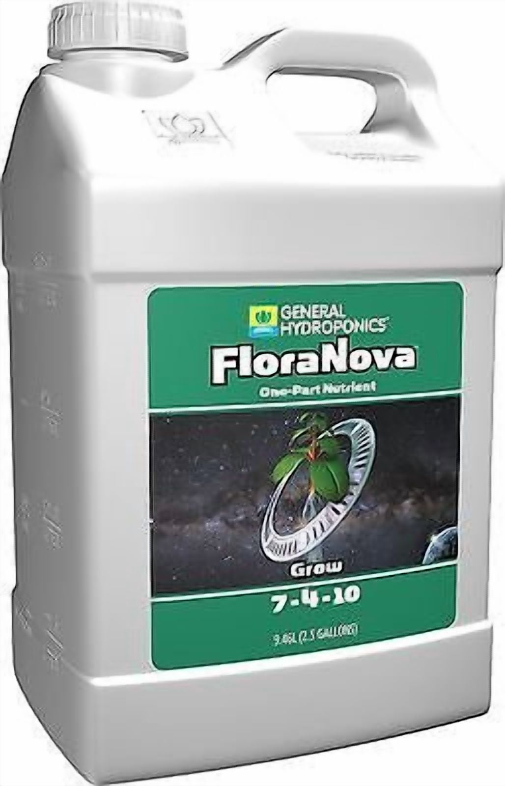 General Hydroponics FloraNova Grow Fertilizer, 2.5 gal - Walmart.com