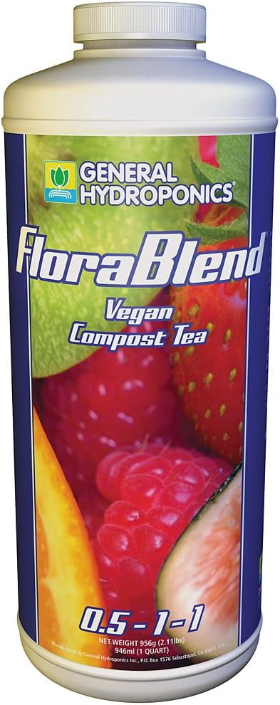 General Hydroponics Florablend, 1 Quart - Walmart.com