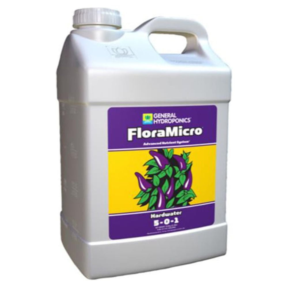 General Hydroponics Floramicro Hardwater 2.5 Gallon - Walmart.com