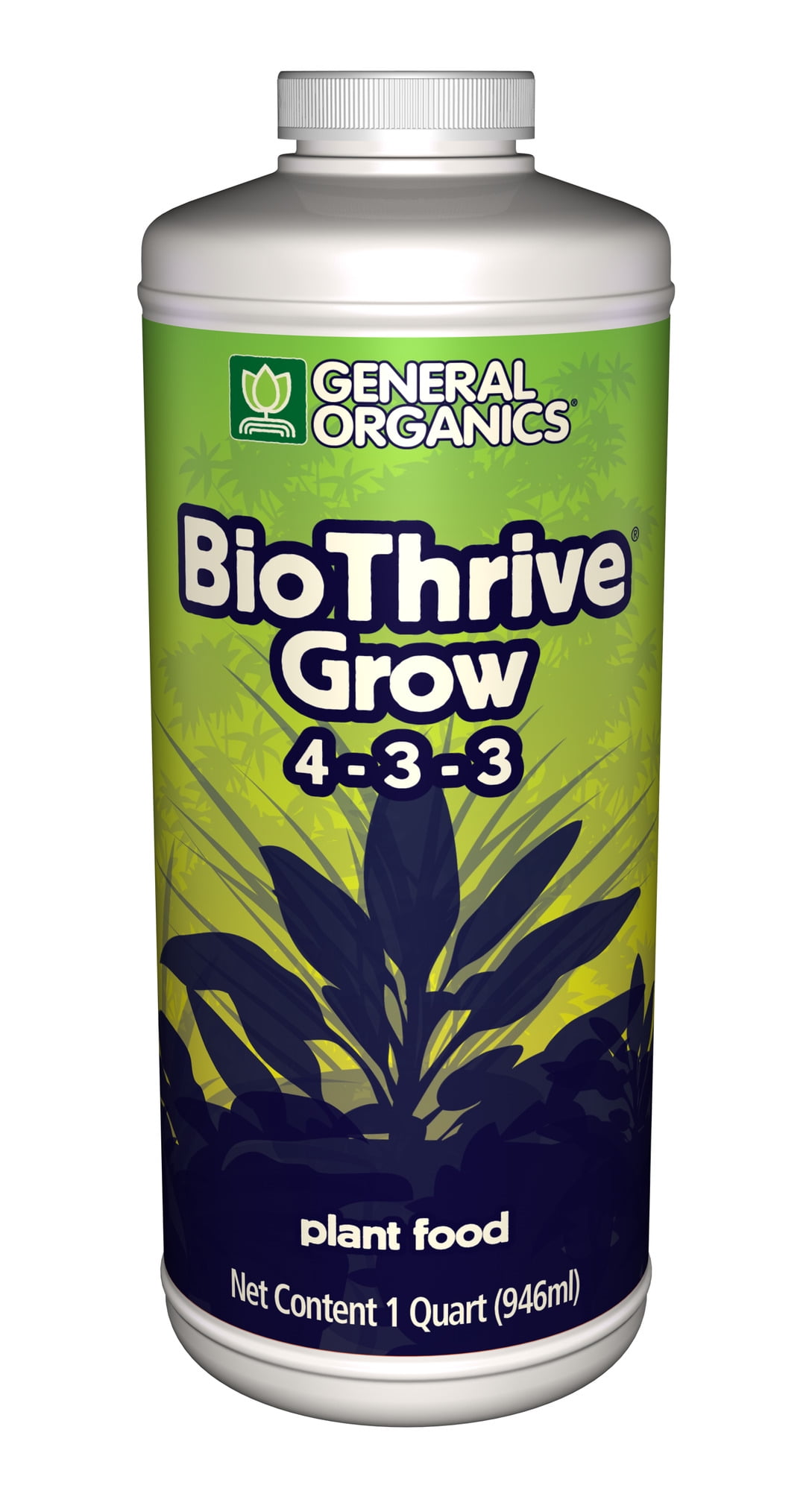 General Hydroponics General Organics BioThrive Grow, 1-Quart - Walmart.com