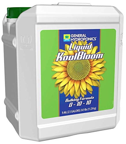 General Hydroponics Liquid KoolBloom 0-10-10, Promotes Intense ...