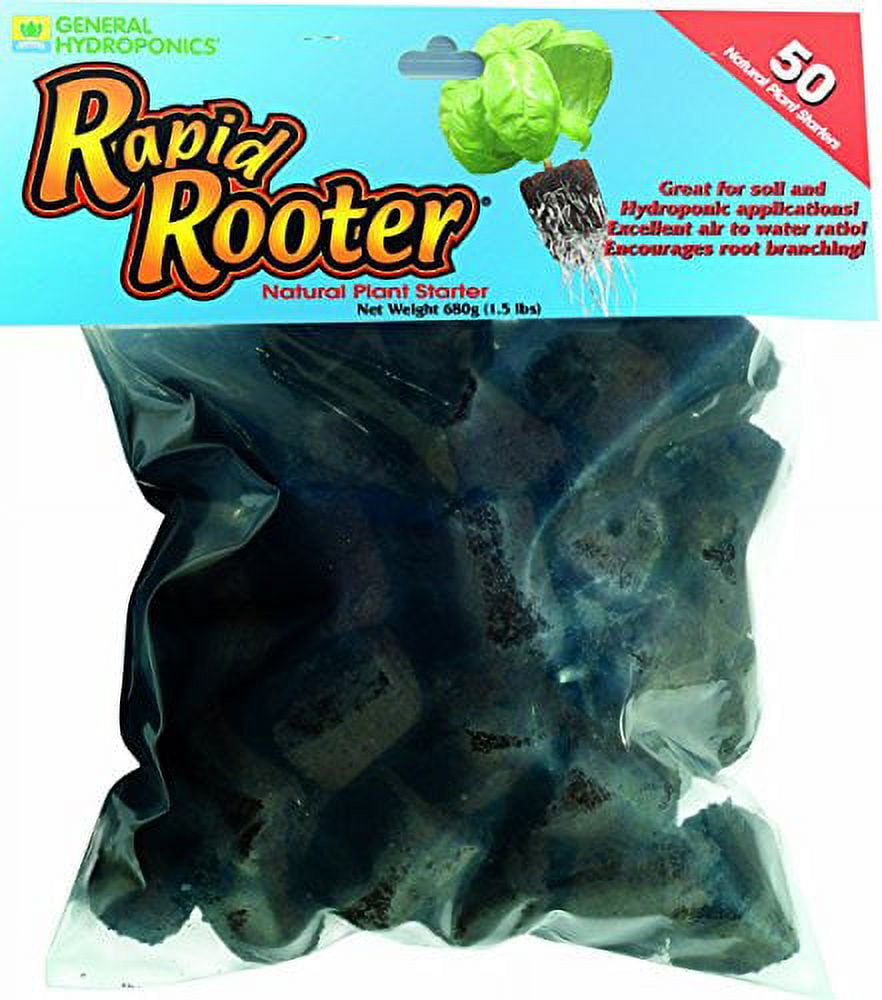 General Hydroponics Rapid Rooter Replacement Plugs 50 count - Walmart.com