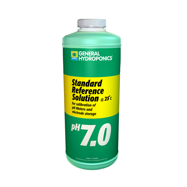 General Hydroponics Standard Reference Solution Ph 7.0 Calibration 32oz ...