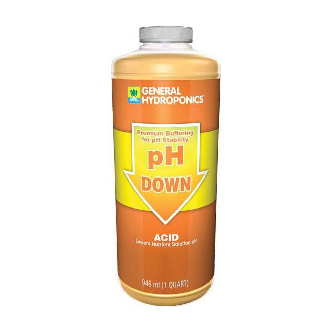 General Hydroponics pH Down Liquid, 1-Quart Nepal | Ubuy
