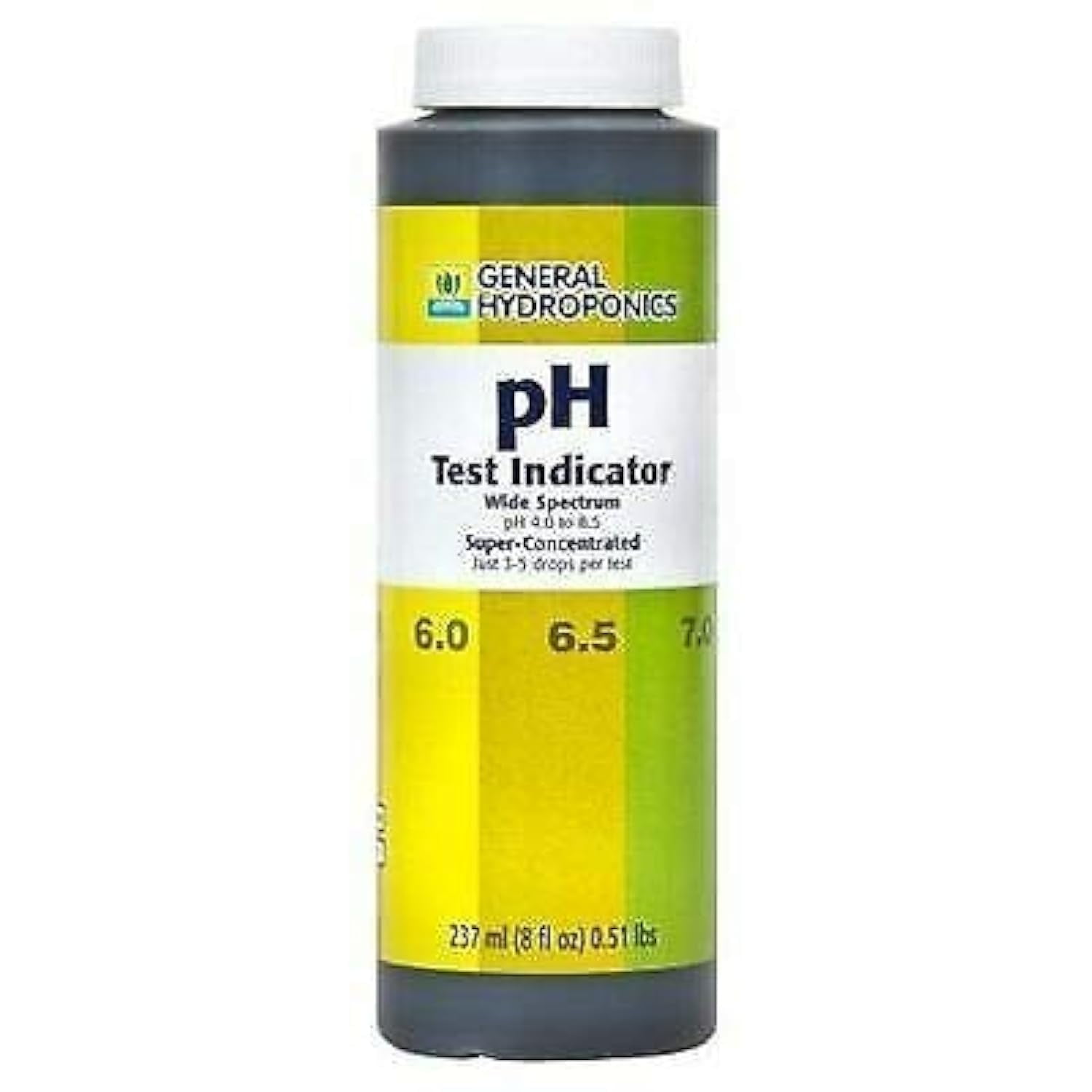 General Hydroponics pH Test Indicator 8 oz Ounces - up Down Wide ...