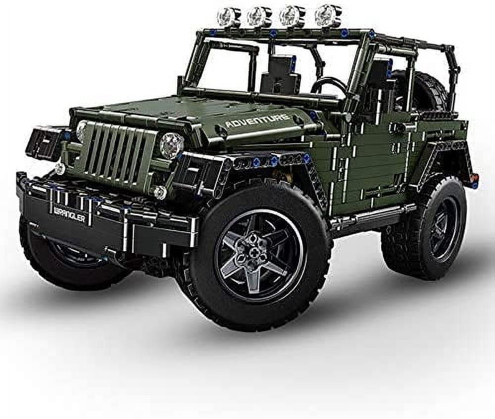 General Jim's 1:8 Model Off Road Vehicle Modular Building Blocks Bricks ...