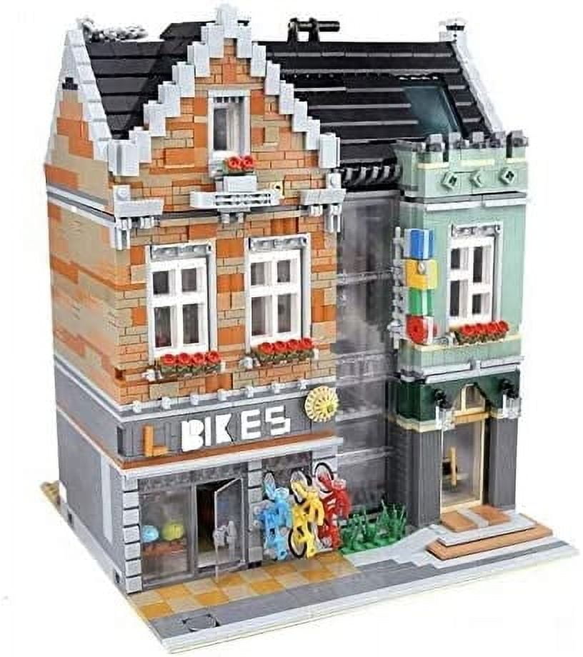 General Jim's Modular Bike Shop Store Street View Building Blocks City ...