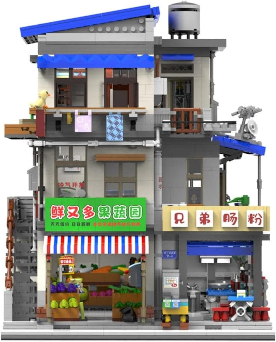General Jim's Toys and Bricks Urban Village Building Blocks 3180 Piece ...