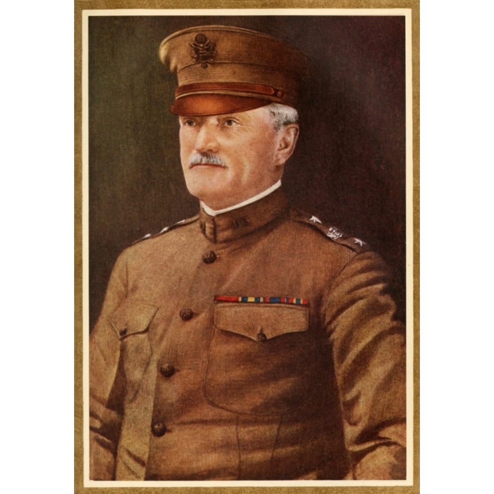 General John Pershing Led The American Expeditionary Forces In World ...