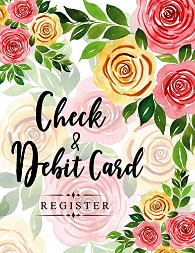 Pre-Owned Check and Debit Card Register: 100 pages 2,400 entry lines ...