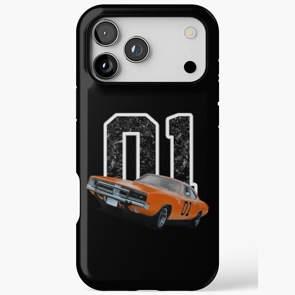 General Lee Car Graphic Tough Cover iPhone Case 17 11 12 13 14 15 16 ...