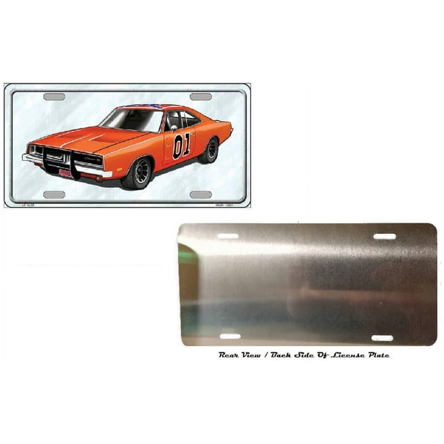 General Lee - Dukes Of Hazzard Novelty Metal License Plate Tag LP-8218 ...