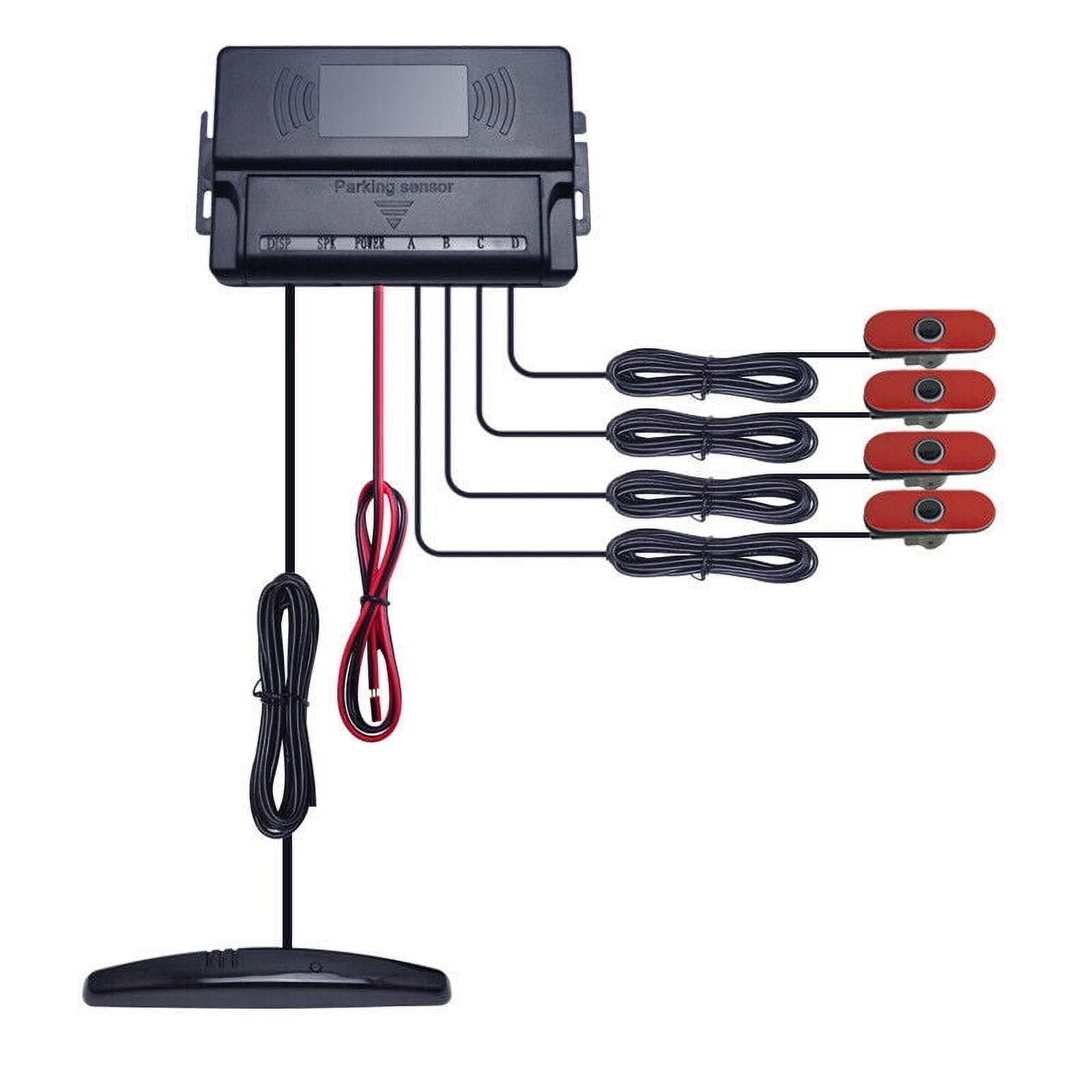 General Long Crescent Original Car 4-spoke Reverse Radar BIBI Reverse ...