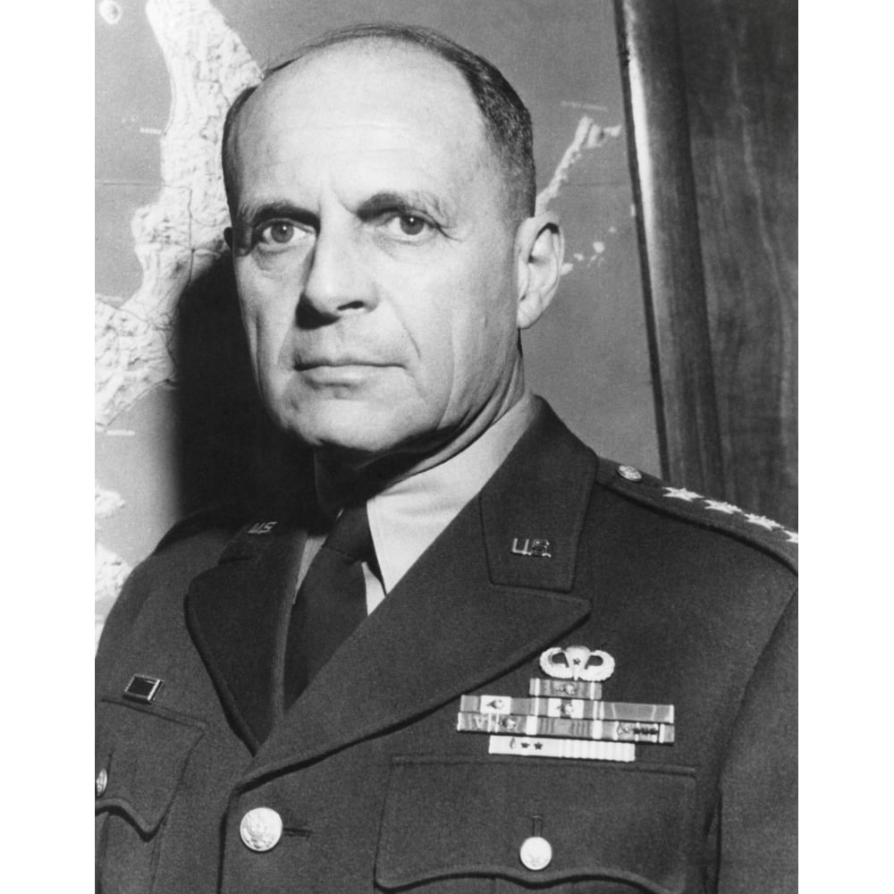 General Matthew Ridgeway History (24 x 36) - Walmart.com