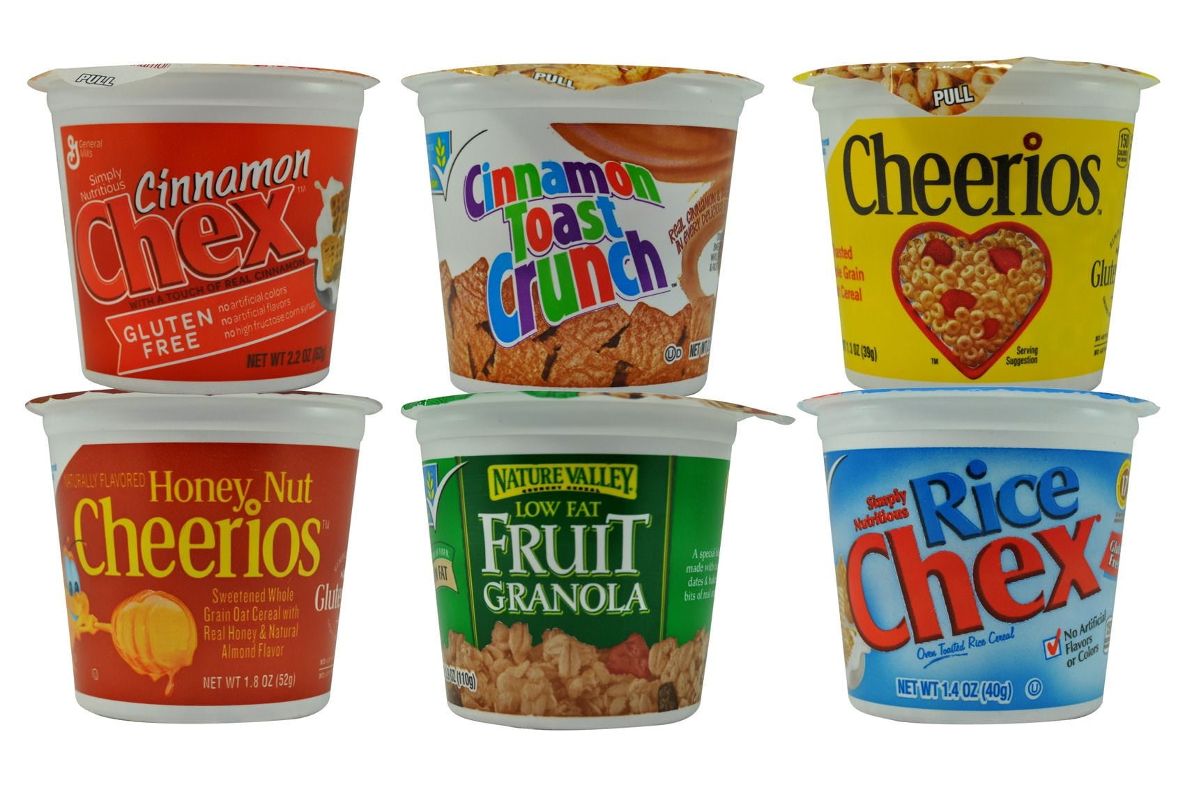 General Mills Assorted Cereal in a Cup - Goodness Pack, 2.18 Ounce ...