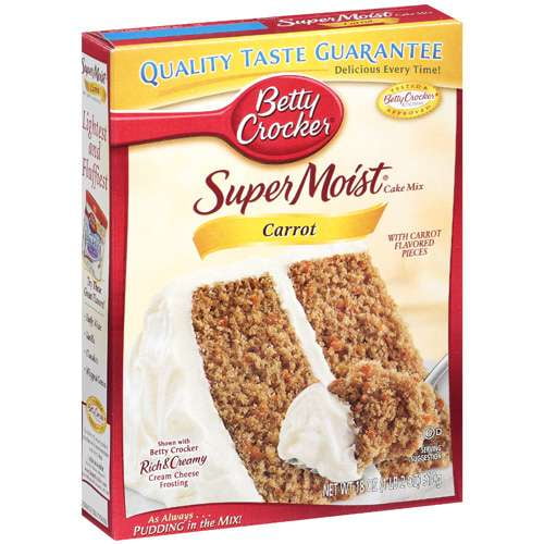 General Mills Betty Crocker Super Moist Cake Mix, 18 oz - Walmart.com