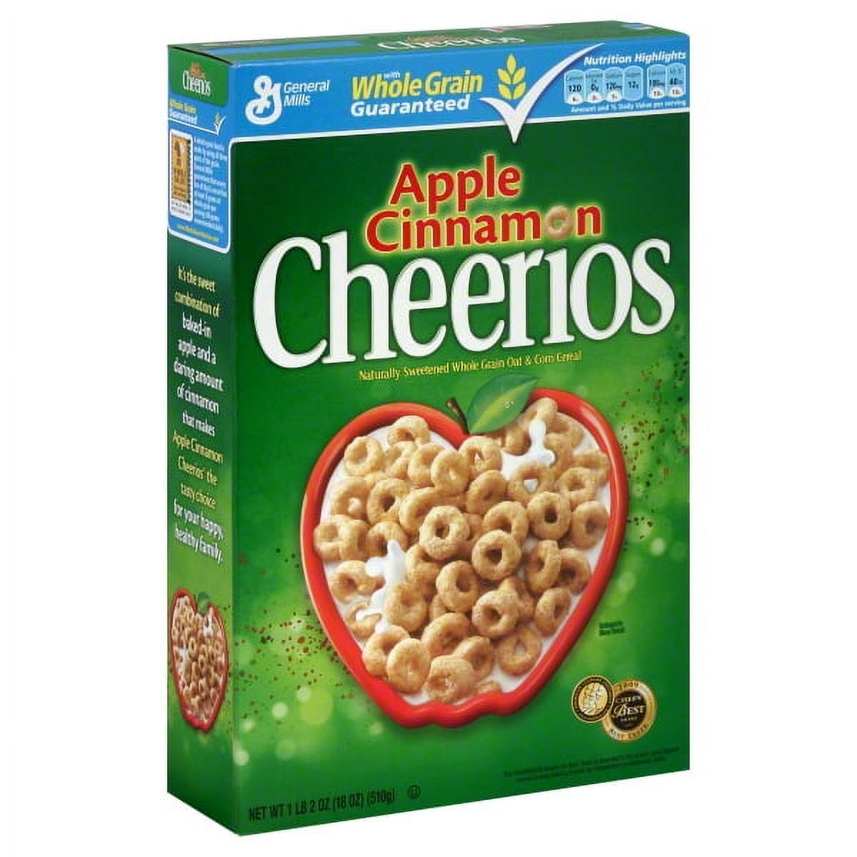 General Mills Cheerios Cereal, 18 oz - Walmart.com