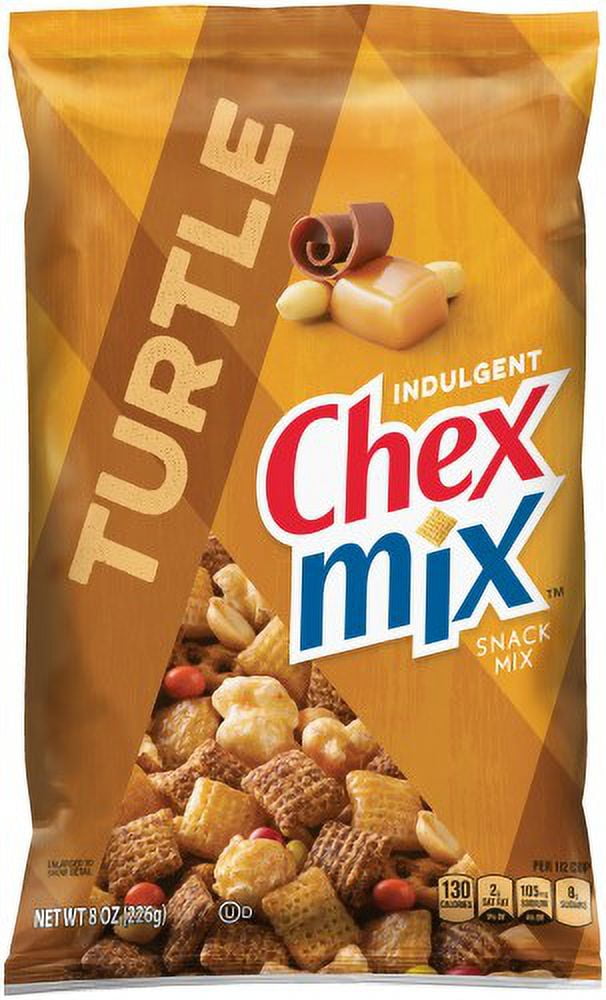 General Mills Chex Mix Turtle Snack Mix 8 oz Bag (Pack of 12) - Walmart.com