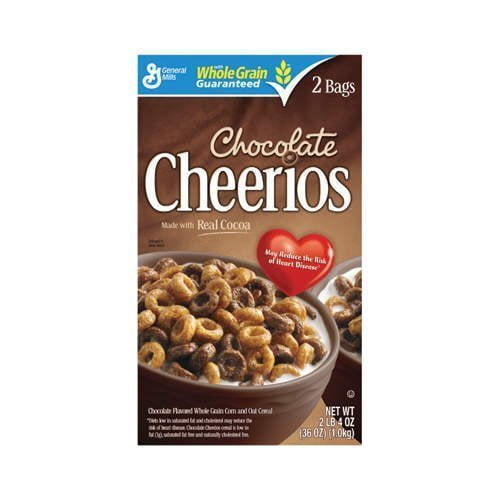 General Mills Chocolate Cheerios 36 Ounce Two Pouch Value Box - Walmart.com
