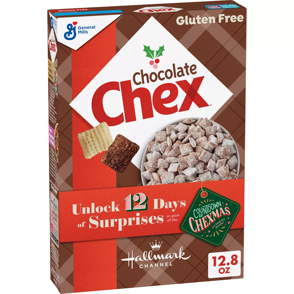 General Mills Chocolate Chex Sweetened Rice Cereal (12.8oz) - Chocolate ...