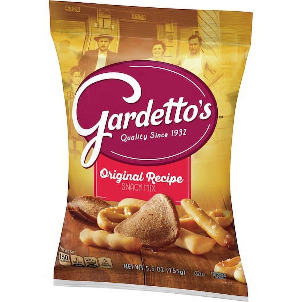 General Mills Gardetto's Snack Mix, Original Flavor, 5.5 oz Bag, 7/Box ...