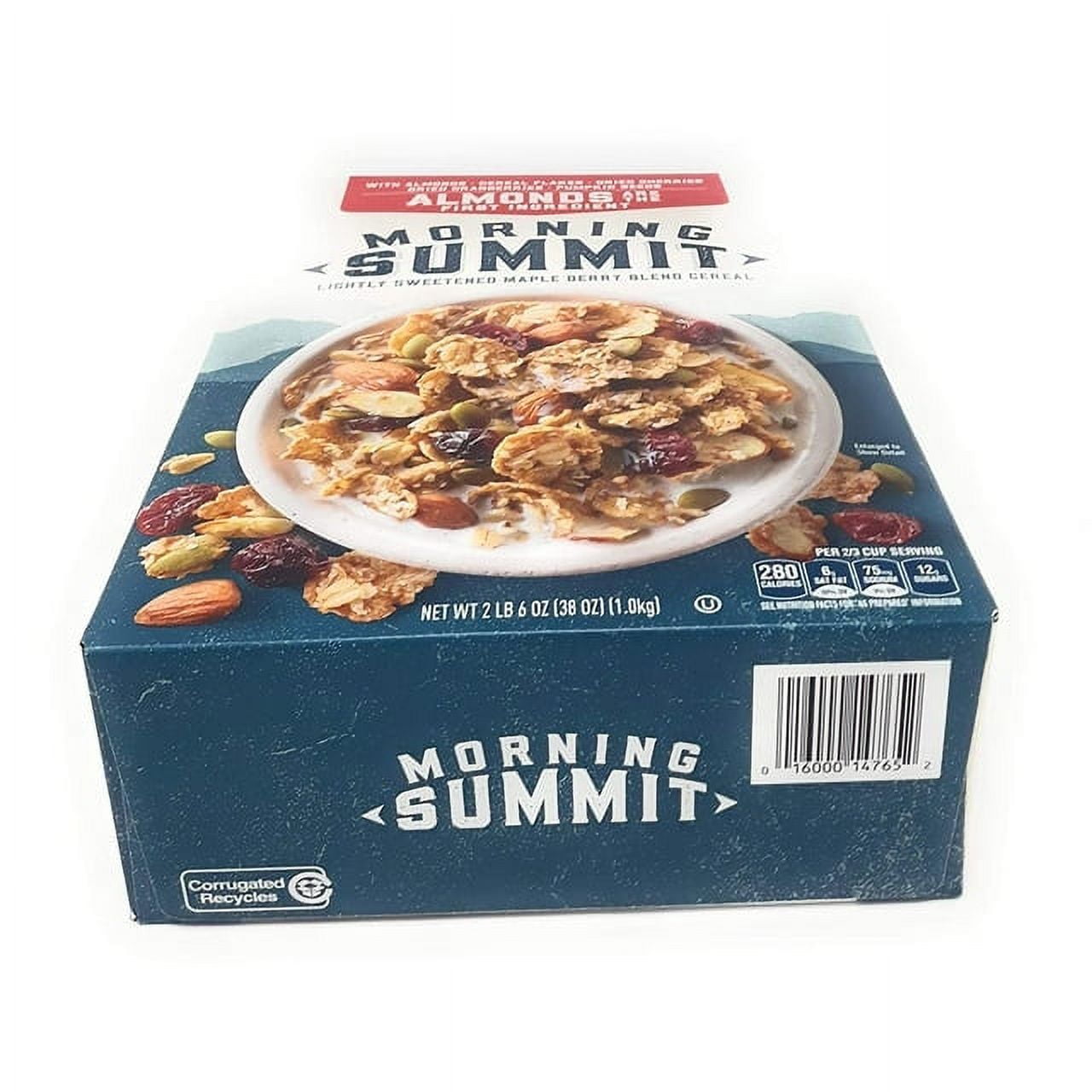 General Mills Morning Summit Maple Berry Blend Cereal, 38 oz, 15g Whole ...