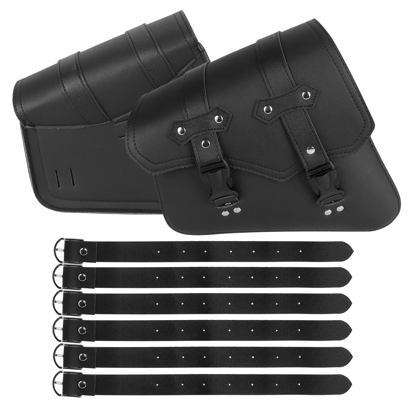 General Motorcycle Side Bags PU Leather Waterproof Designs Motorcycle ...