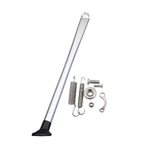 General Motorcycle Side Stand Sturdy Slip Coating Easy Installation for ...
