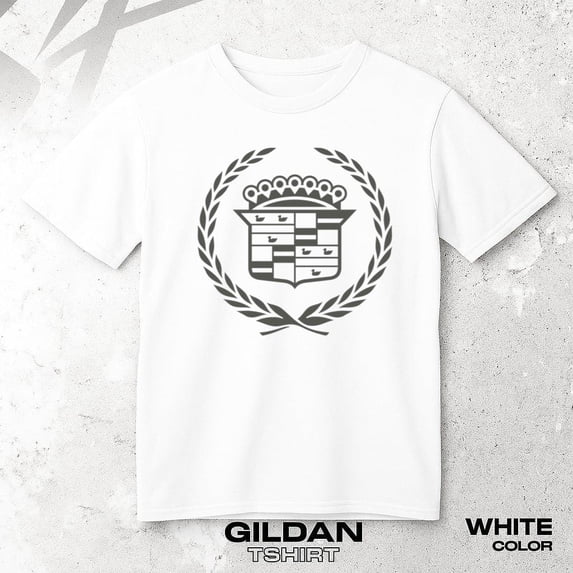 General Motors Cadillac Logo Automotive Car Brand Graphic Fan Unisex T ...