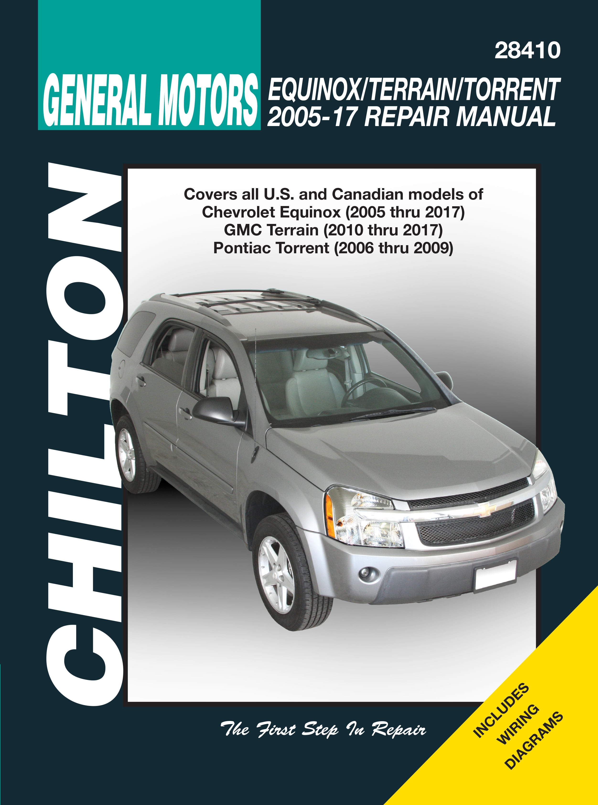 General Motors Chilton Repair Manual for Chevrolet Equinox, GMC Terrain ...
