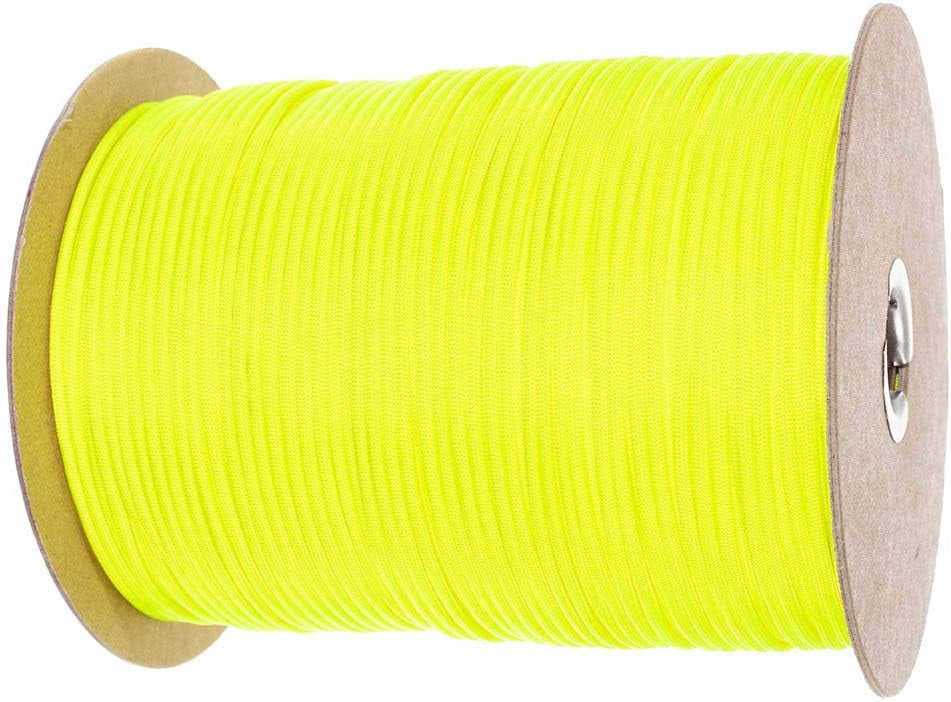 General Paracord (50+ Colors) - 1,000 Foot spools - 250 Foot spools ...
