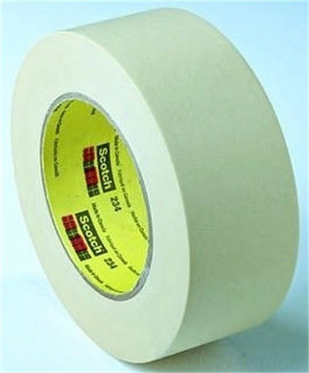 General Purpose Masking Tape 234, 3" Core, 12 Mm X 55 M, Tan | Bundle ...