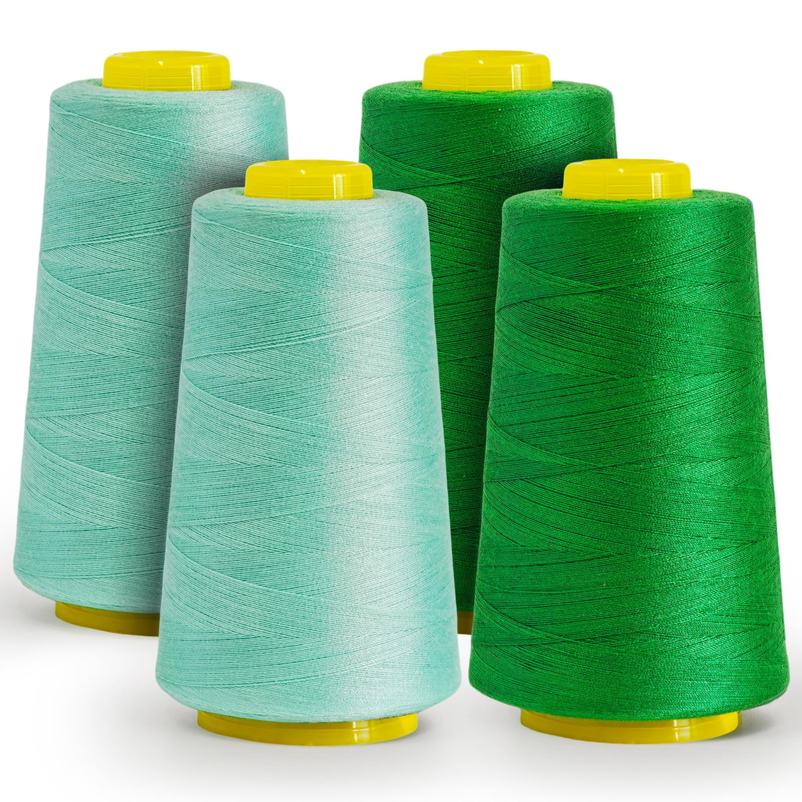 General Purpose Polyester Sewing Thread - 4 Packs (12,000 Yards Total ...