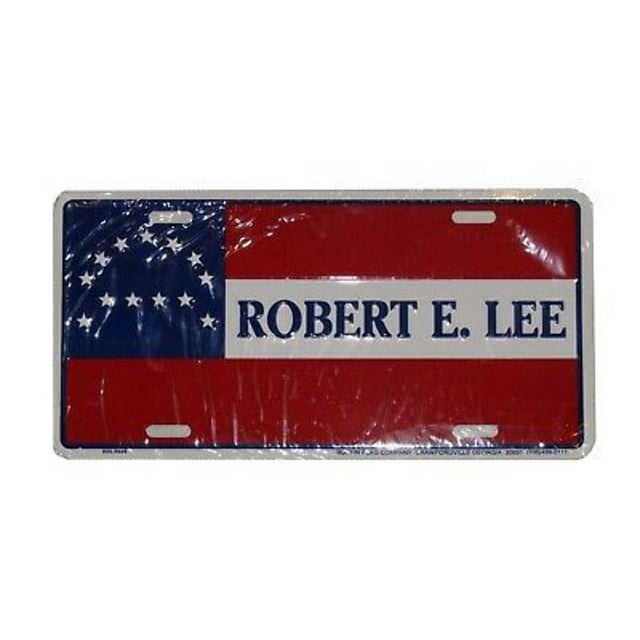 General Robert E. Lee Southern General 6"x12" Aluminum License Plate ...