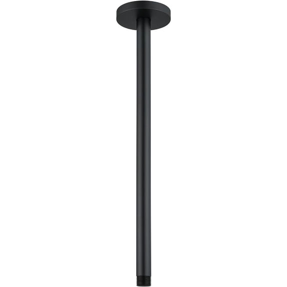 General Shower Arm with Flange,16 Inches Ceiling Mount Shower Head ...