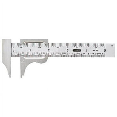General Tools 132ME 3-Inch English and Metric Pocket Sliding Bar ...