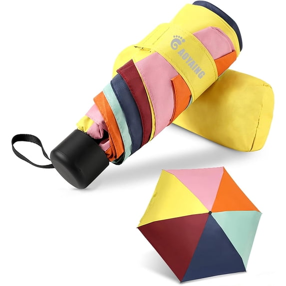 General Small Mini Umbrella with Case Light Compact Design Perfect for ...
