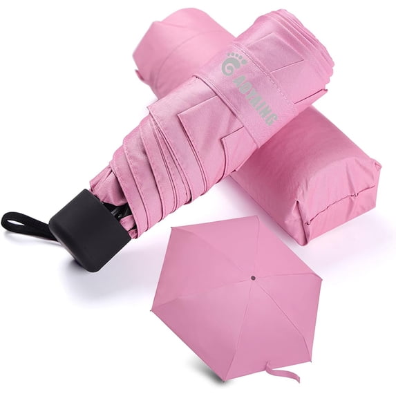 General Small Mini Umbrella with Case Light Compact Design Perfect for ...
