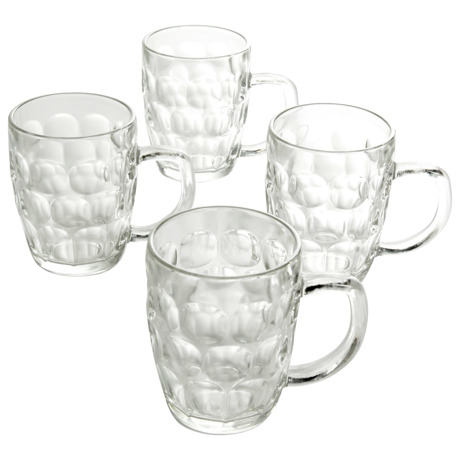 General Store 4 Piece 18 oz. Glass Beer Mug Set - Walmart.com