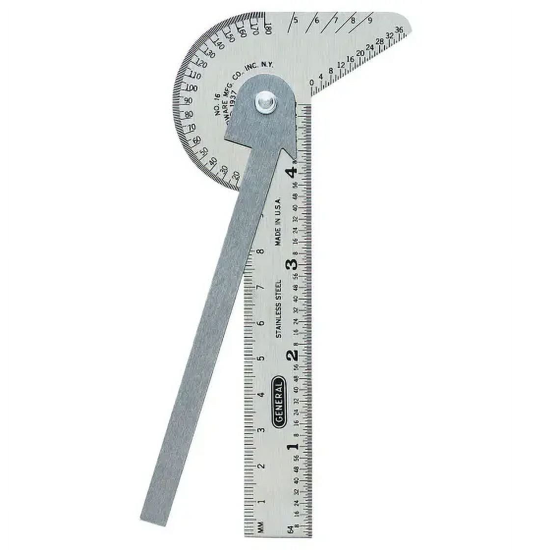General Tools 16ME Muti Purpose Pocket Rule And Gauge, Each - Walmart.com