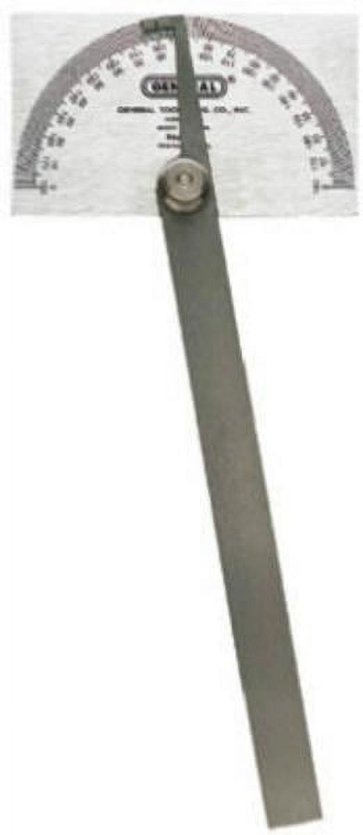 General Tools 17 Adjustable Square Head Protractor, 6", Steel, Each ...