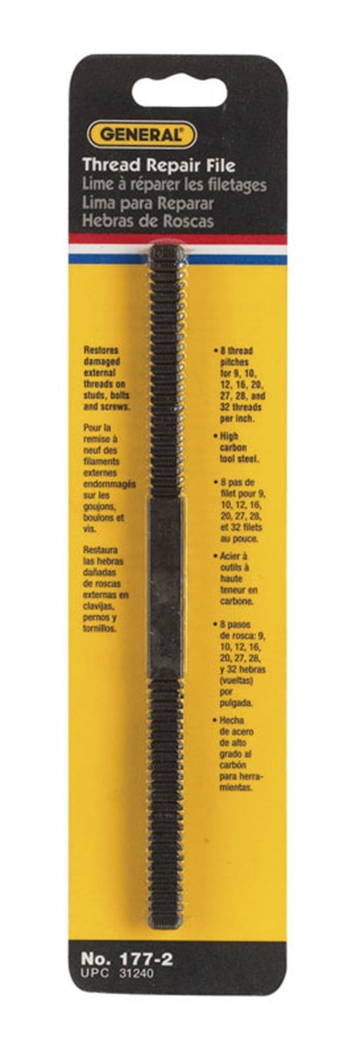 General Tools 177-2 Thread Repair File - Walmart.com