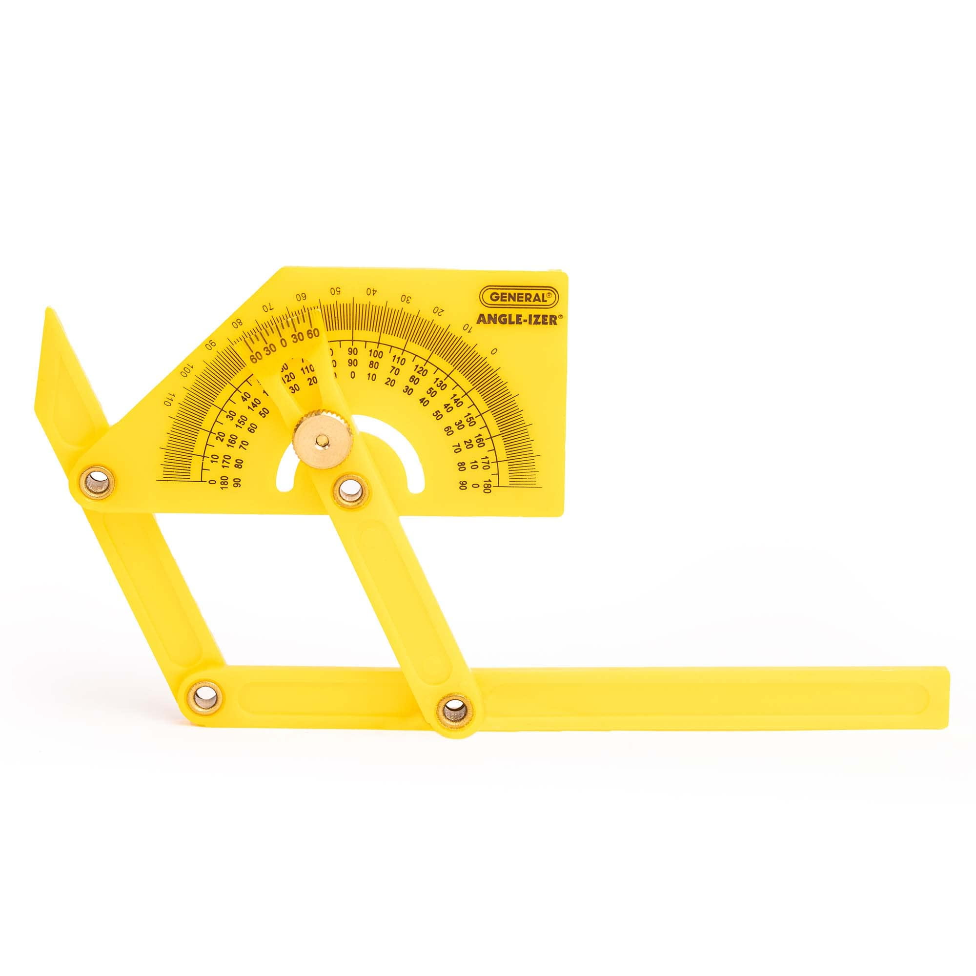 General Tools 29 Plastic Protractor and Angle Finder, Outside, Inside ...