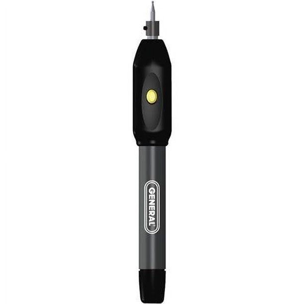 General Tools 505 Cordless Precision Engraver with Diamond Tip Bit ...