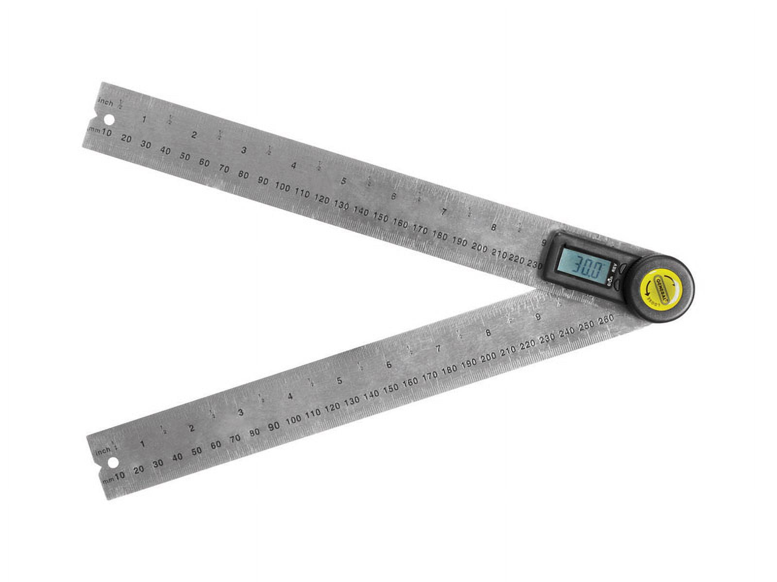 General Tools 823 10 in. Ultra Tech Digital Angle Finder Rules ...